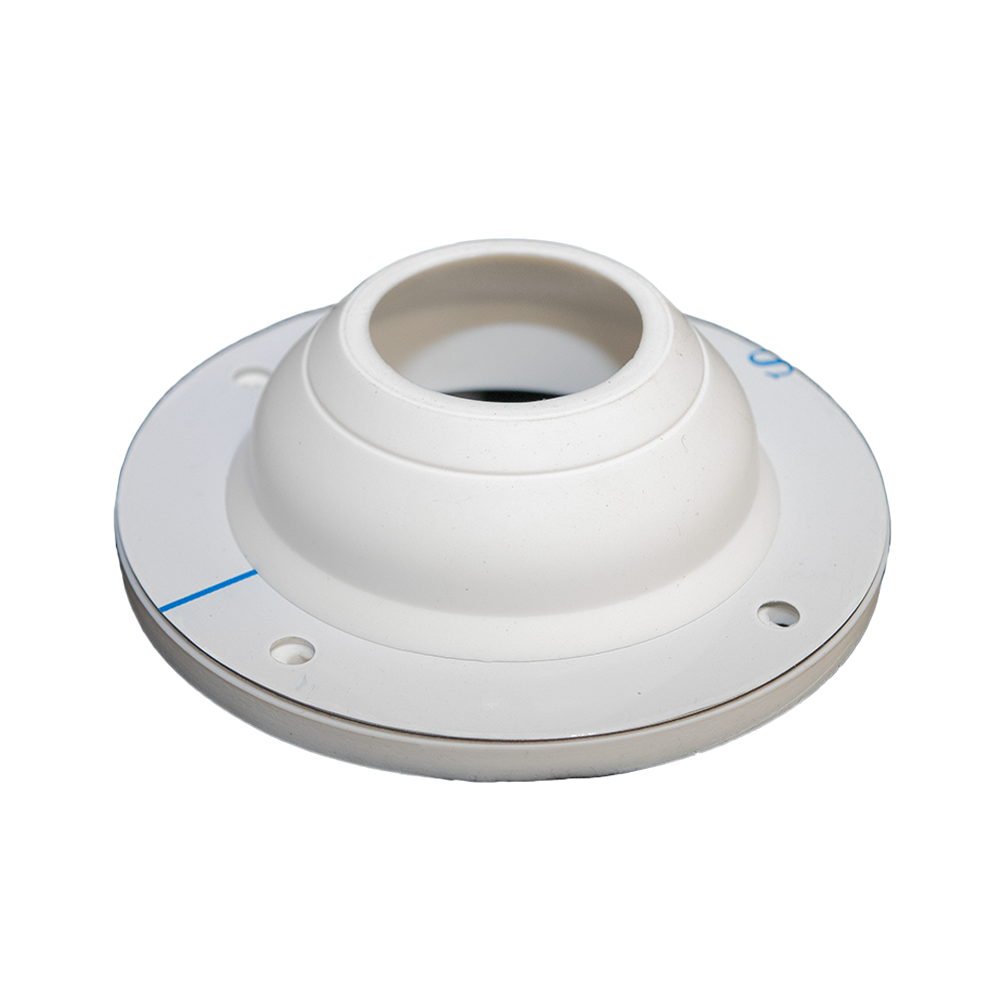 (Pipetite) Wall Boot w/ Hole for Sanitary Tubing — Nether Industries